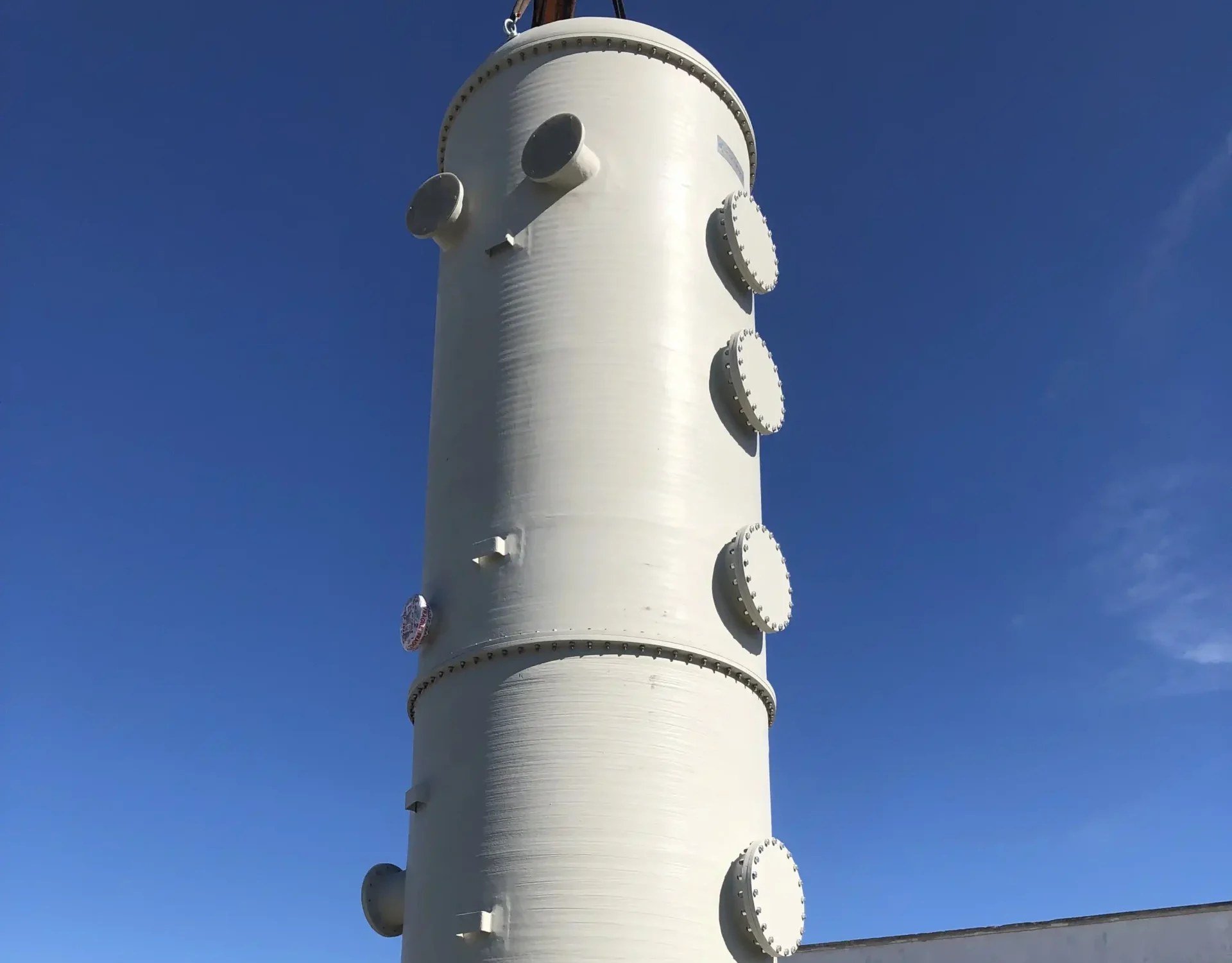 Standpipe / Scrubber GRP (Fiberglass) - ISS Tanks