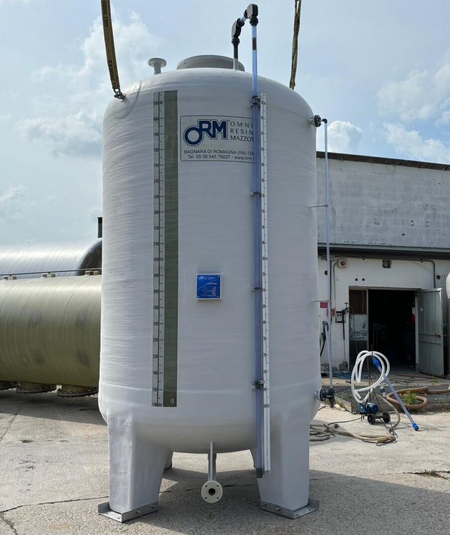 Filtration tanks GRP (Fiberglass) - ISS Tanks