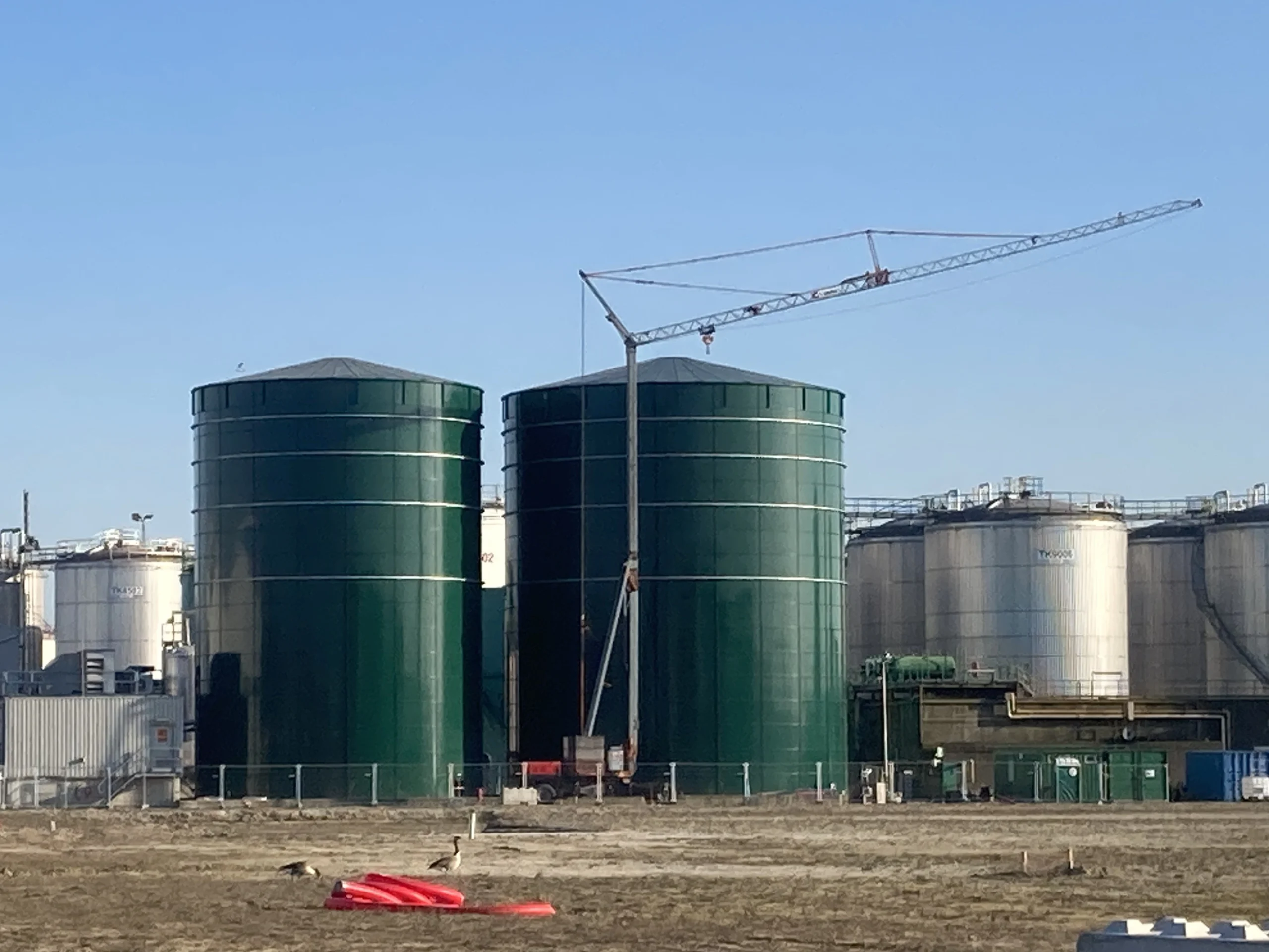 Buffertanks Antwerpen BE - ISS Tanks